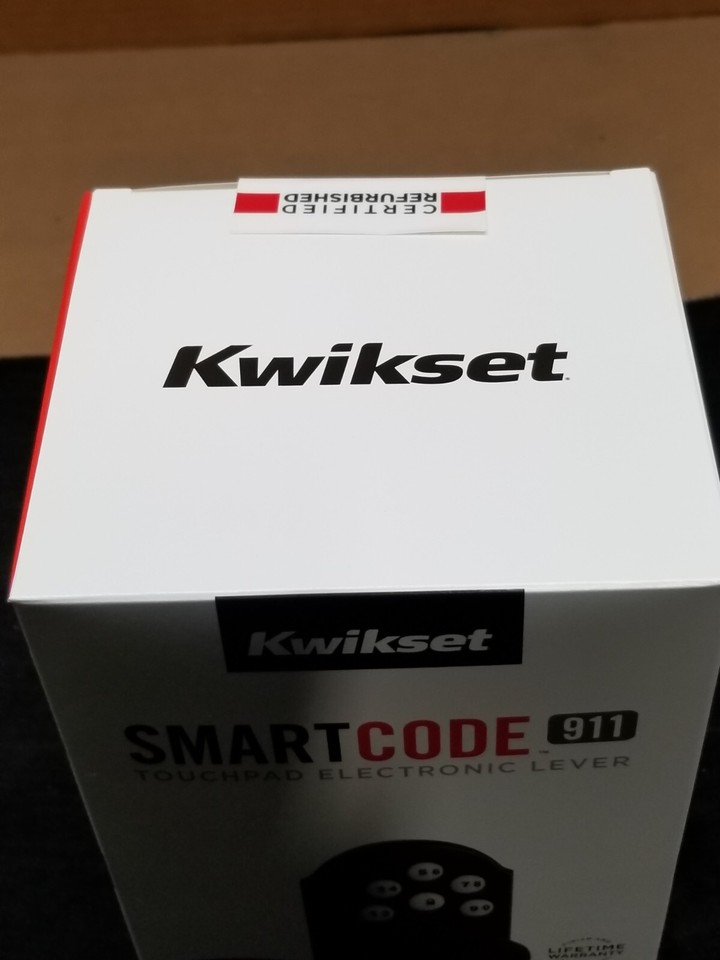 Kwikset 911 SmartCode Venetian Bronze Keypad Touchpad Electronic Door ...