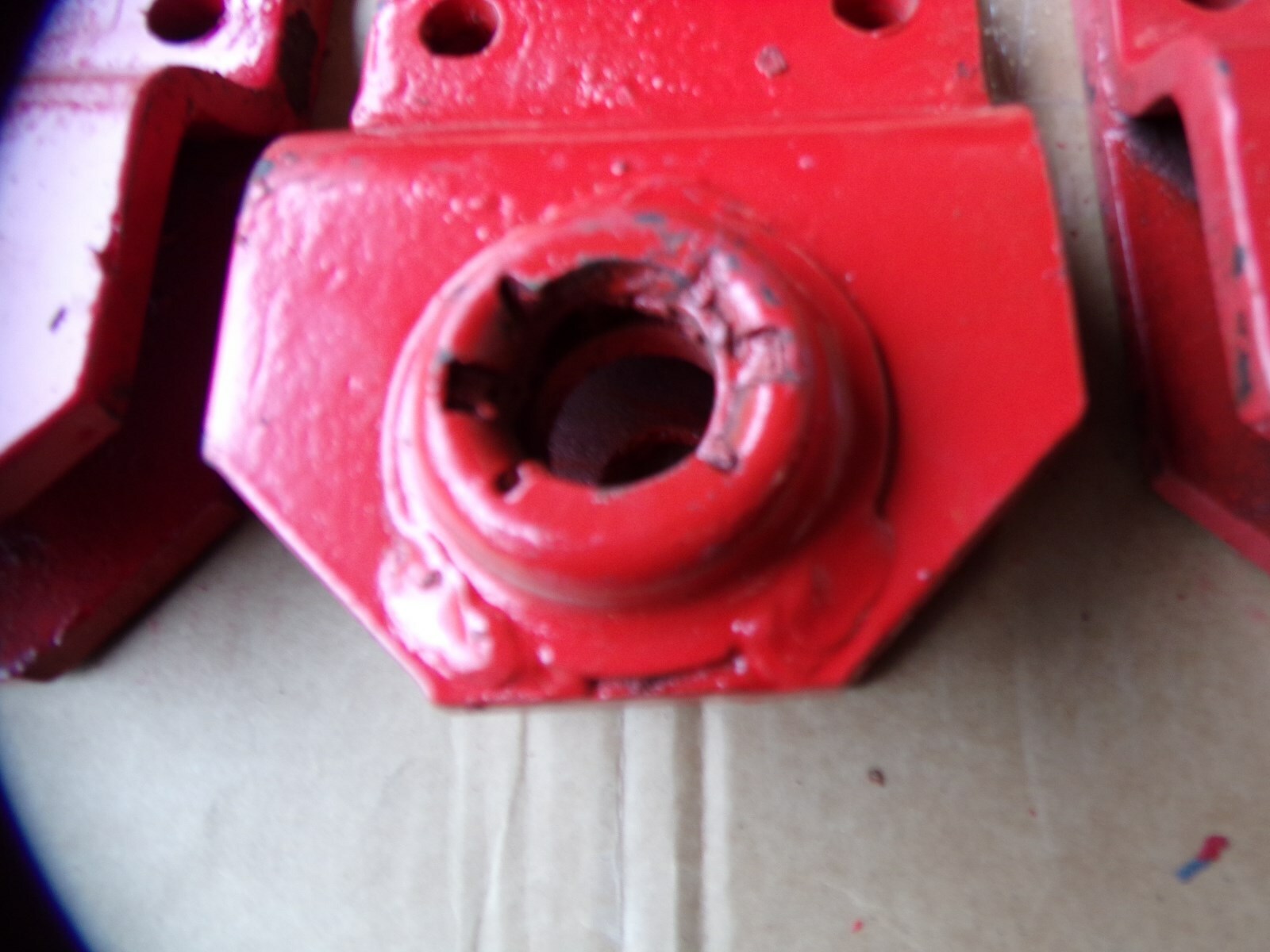 Ford 8N Tractor original main drawbar draw bar anchor brace bracket for ...