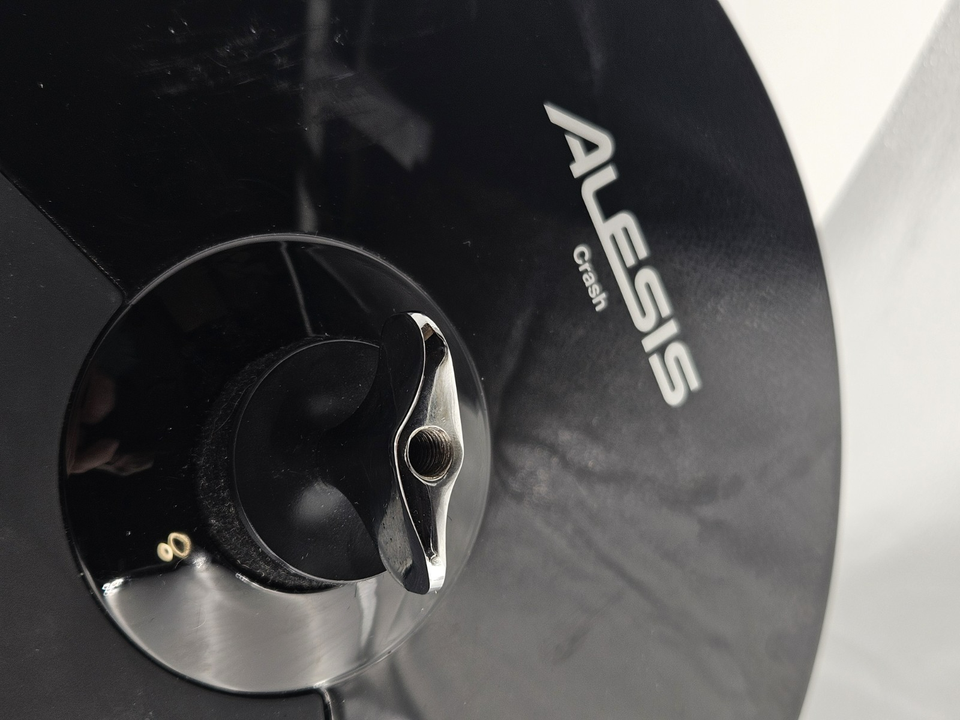 Alesis 12" Crash Cymbal w/Choke, Mounting Clamp + 16" Metal Arm ...