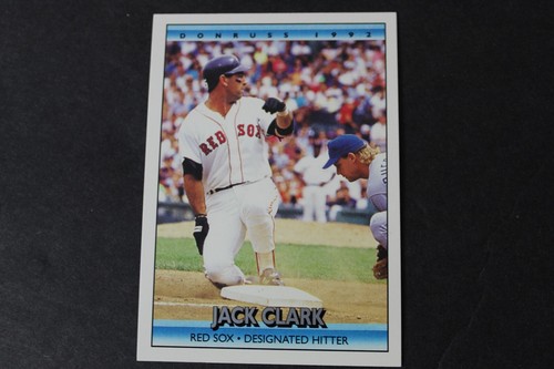 1992 Donruss #169 Jack Clark Boston Red Sox | eBay