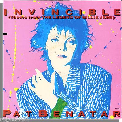 Pat Benatar -- Invincible - Import German Chrysalis, 1985, 7" 45 RPM ...