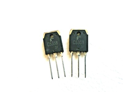2 Pieces | 2SC5358 Original New Toshiba Silicon NPN Power Transistor ...