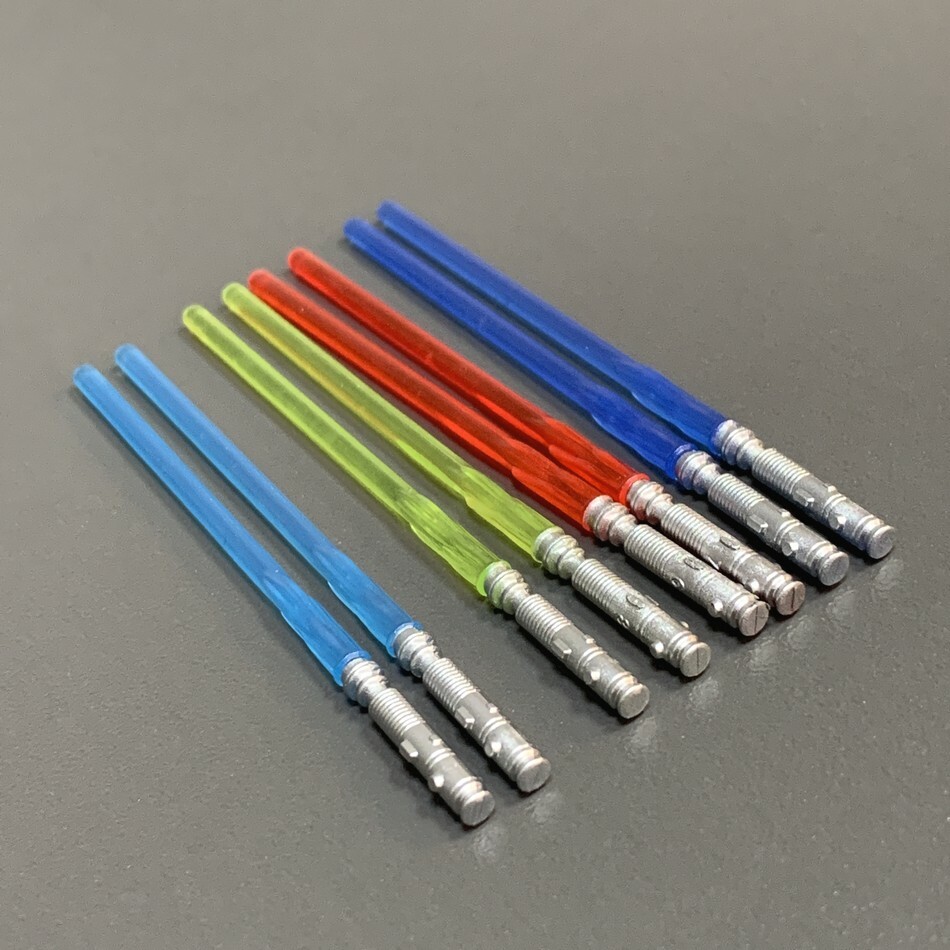 Lot 100 Pcs Lightsaber Accessory For Star Wars 3.75'' Han solo Figure ...