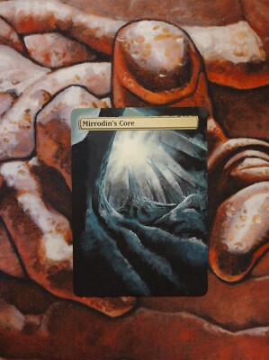 Magic the Gathering Mirrodin's Core Full Art Hand Painted Custom MTG ...