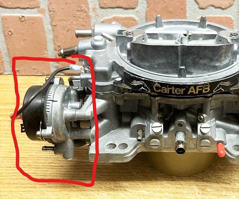 Carter AFB Carburetor Electric Choke Conversion Hot air to electric Kit ...