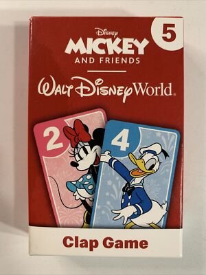 McDonald's Disney Mickey and Friends Walt Disney World Clap Game Meal ...