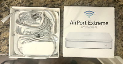 Apple Airport Extreme Base Station A1354 Wireless Router with plug ...
