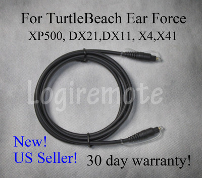 Optical Toslink/Digitcal Audio Cable S/PDIF:Turtle Beach XP500 X41 DX21 ...