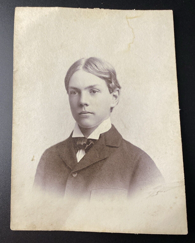 1900s-1910s Handsome Young Man Boy Fashion Portrait Original Real Photo ...