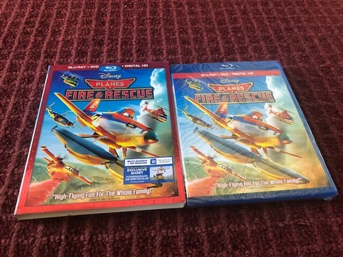 Planes: Fire Rescue (Blu-ray/DVD, 2014, 2-Disc Set, Includes Digital ...