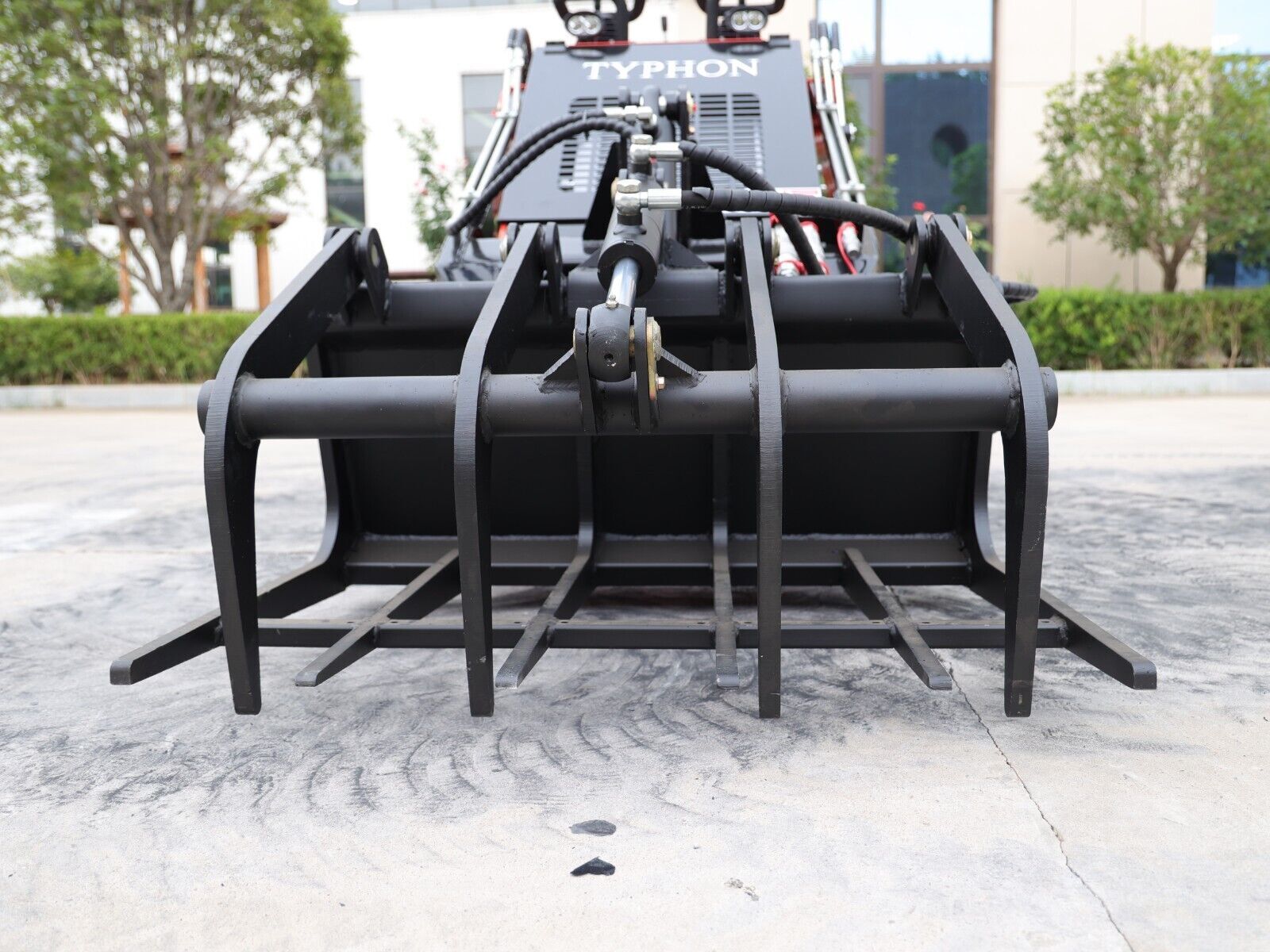 Grapple Grabber Mini Skidsteer Loader Attachments for TYPHON STOMP ...