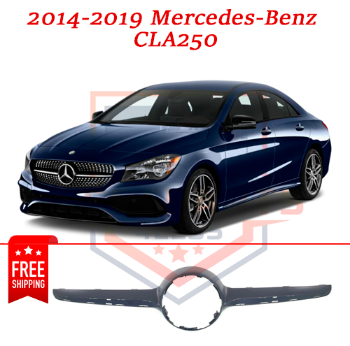 New Grille Trim 11788800609999 gray for 2014-2019 Mercedes-Benz CLA250 ...