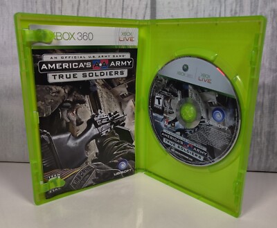 America's Army True Soldiers Xbox 360 Complete 8888523659 | eBay