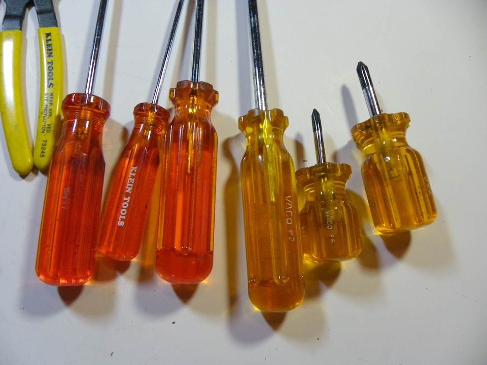 Mix Tools, Lot- Nut drivers, Screw Drivers.Allen, Mix tools-VACO-KLEIN ...