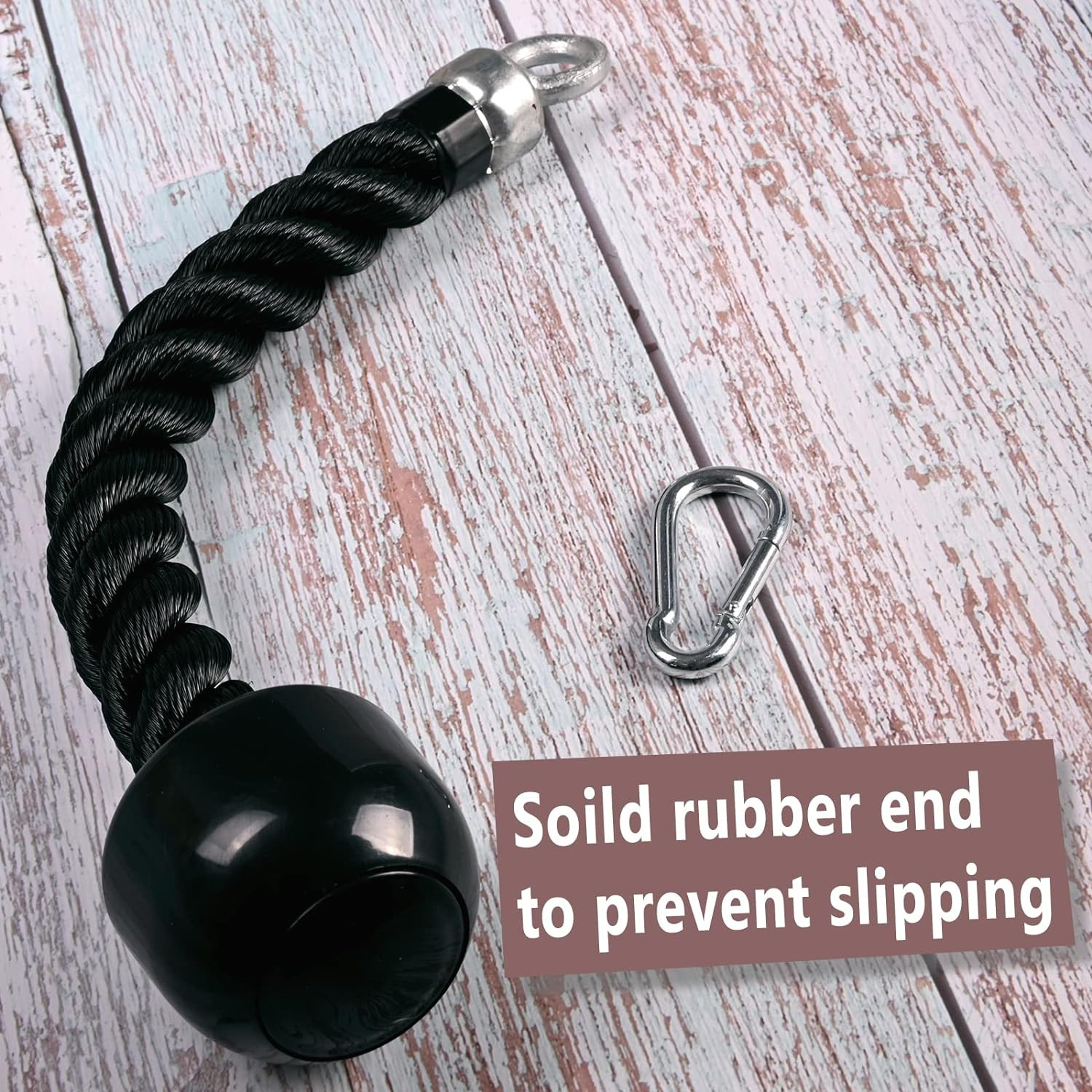 Tricep Rope Pull down Heavy Duty Triceps Kit Easy to Grip & Non Slip ...