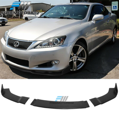 Fits 10-12 Lexus IS250 IS350 C Convertible IKON Style 3PCS PU Front ...