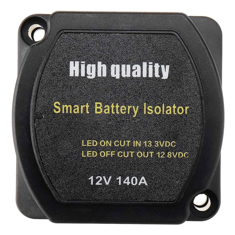 Dual Battery Isolator 12V 140 Voltage Sensitive Relay VSR Switch for ...