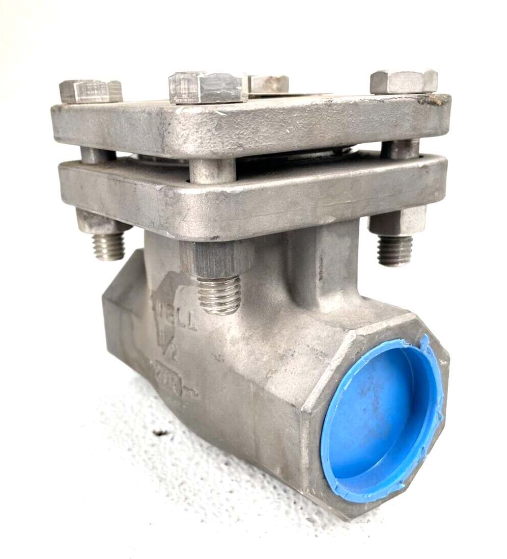 POWELL 2341-SWE CF3M Stainless Swing Check Valve 1-1/2" Socket Class ...