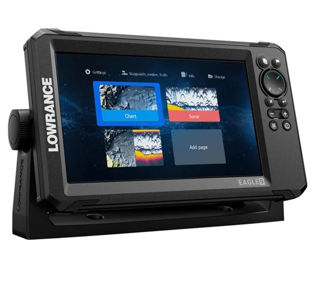Lowrance Eagle 9" Fishfinder | Tripleshot HD |US Inland Maps | eBay