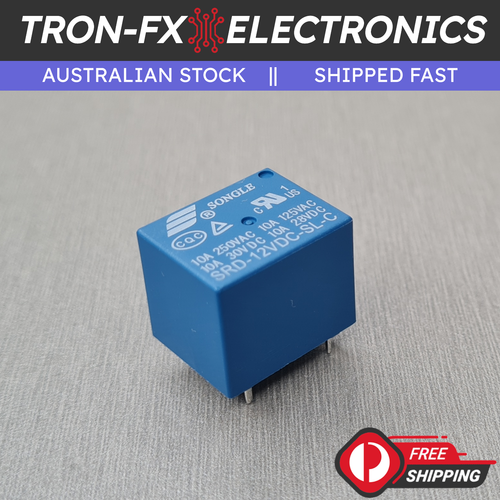 1PCS SRD-12VDC-SL-C RELAY GEN PURPOSE SPDT 10A 12V 5 Pin | eBay Australia