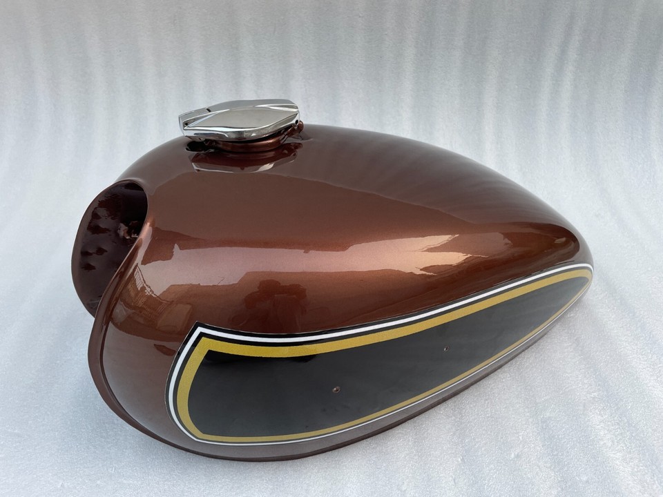 Honda CB550 CB550K 1974-75 Candy Garnet Brown Painted Petrol Fuel Gas ...