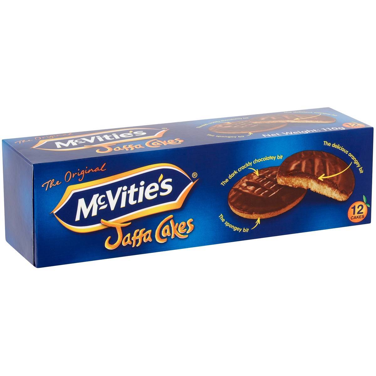 McVities Jaffa Cakes 30pcs 英国製 マクビティ・ジャファケーキ 30枚入り イギリス土産 お菓子 オレンジ チョコ ...