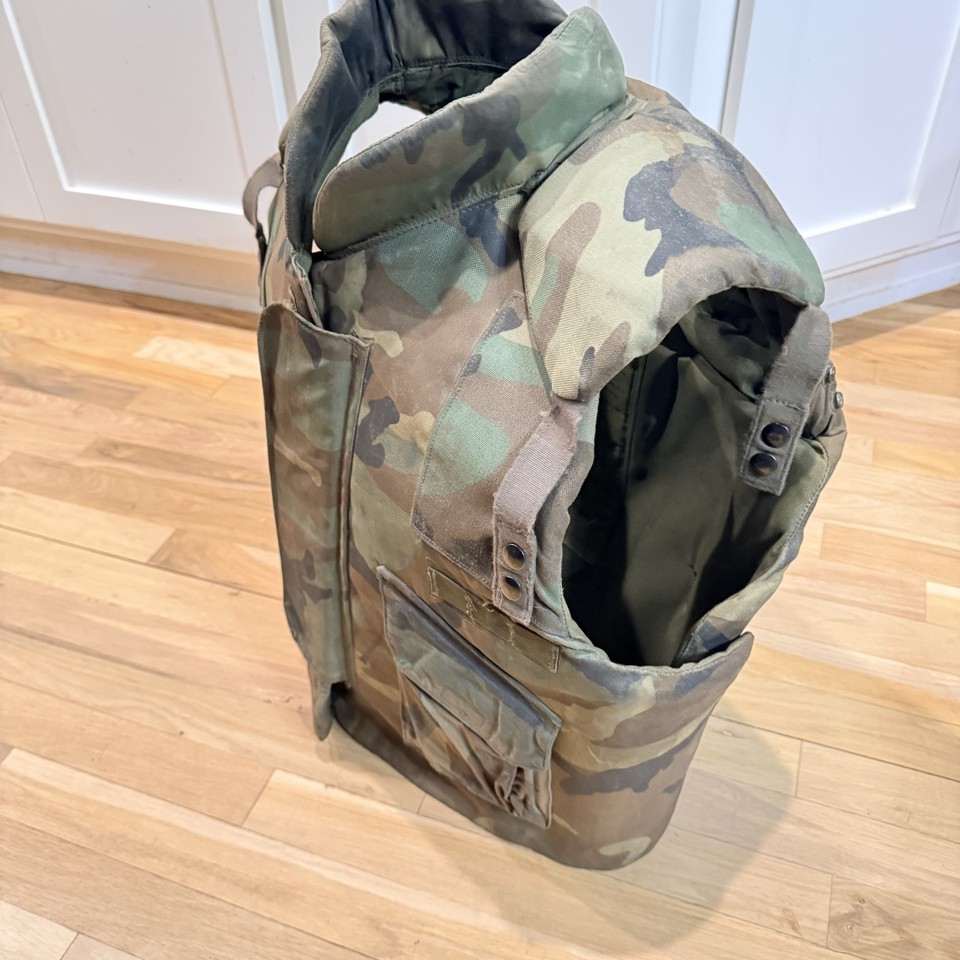U.S. Military USGI Woodland Fragmentation FLACK Vest PASGT - Large ...