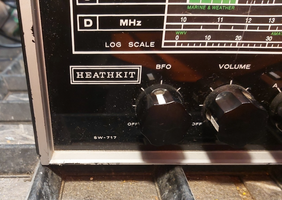 HEATHKIT SW-717 VINTAGE HAM AMATEUR RADIO RECEIVER | eBay UK