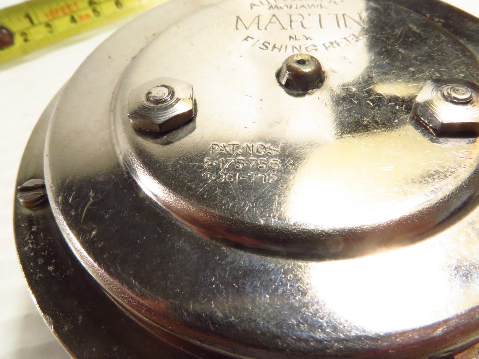 Vintage Martin Automatic Mohawk Fly Fishing Reel 23ALX, Silver | eBay