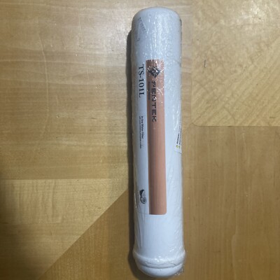 Pentek TS-101L Lime Scale Reduction Inline Coconut Carbon Water Filter ...