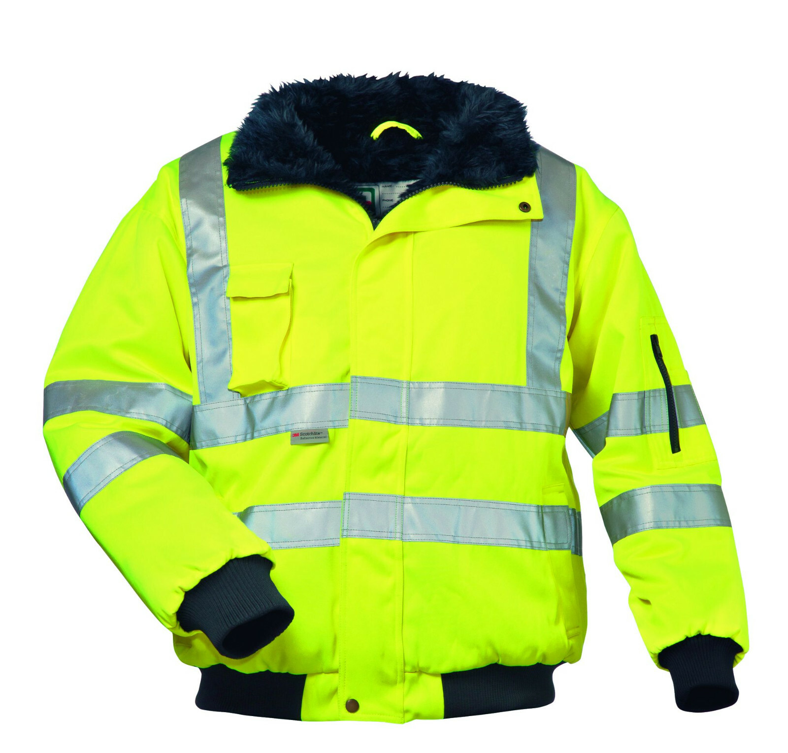 Elysee Warnschutzjacke 4/1 Arbeitsjacke Winterjacke Pilotenjacke ...