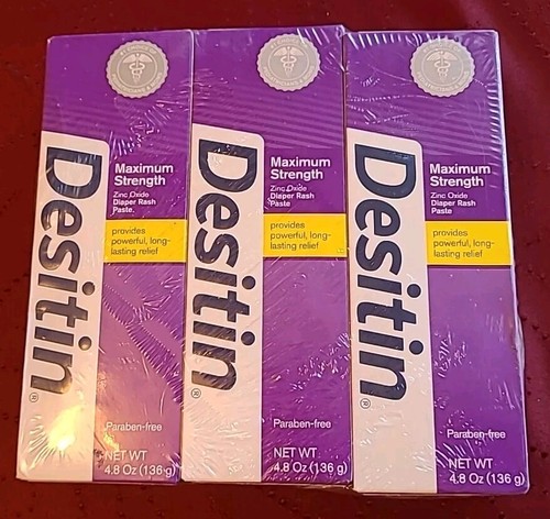 Desitin Maximum Strength Baby Diaper Rash Cream 40% Zinc Oxide 14.4oz ...