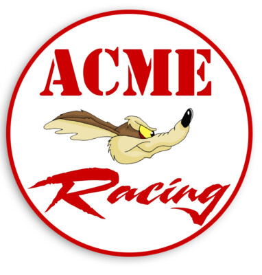 Acme Racing WILE E. COYOTE FUNNY GASSER RAT ROD HOT ROD VINTAGE RACING ...