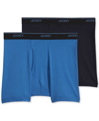 Jockey Assorted Staycool Plus Big Man Boxer Briefs Men's Size XL L70344 ...
