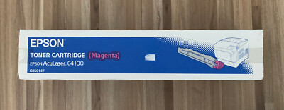 original epson aculaser c4100 magenta epson S050147 epson c4100 OVP ...