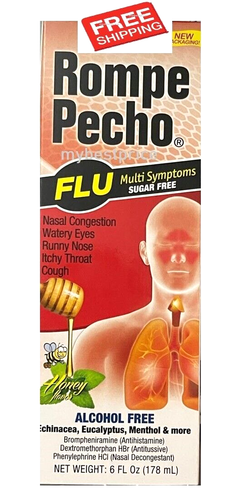 Rompe Pecho FLU Multi Symptoms - 6 fl oz | eBay