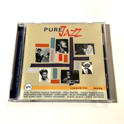 Pure Jazz 18 Of The Greatest Jazz Recordings Ever Verve CD Benny ...