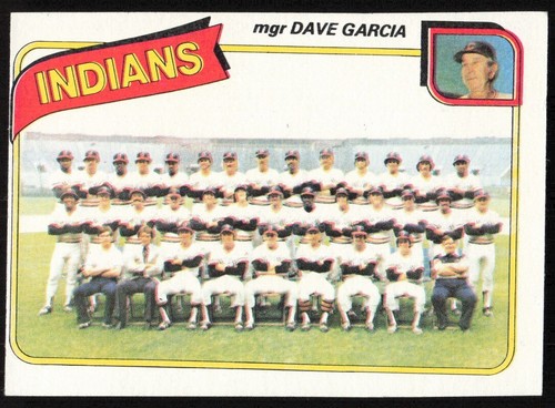 1980 Topps Cleveland Indians - Dave Garcia Cleveland Indians #451 | eBay