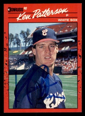 1990 Donruss Baseball #371 Ken Patterson Signed Autograph (no COA) *e1 ...