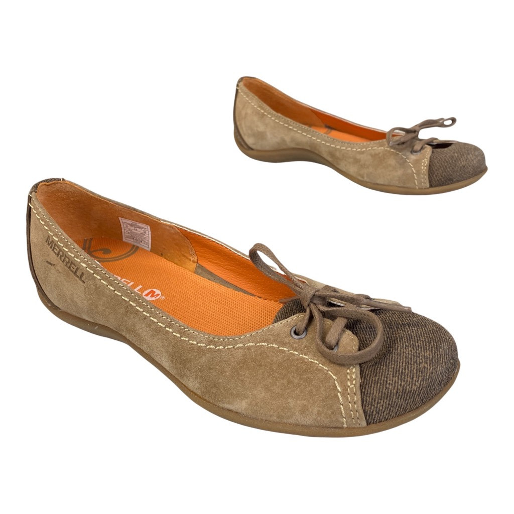 Merrell Womens Rosella Truss Ballet Flats Shoes Brown… - Gem
