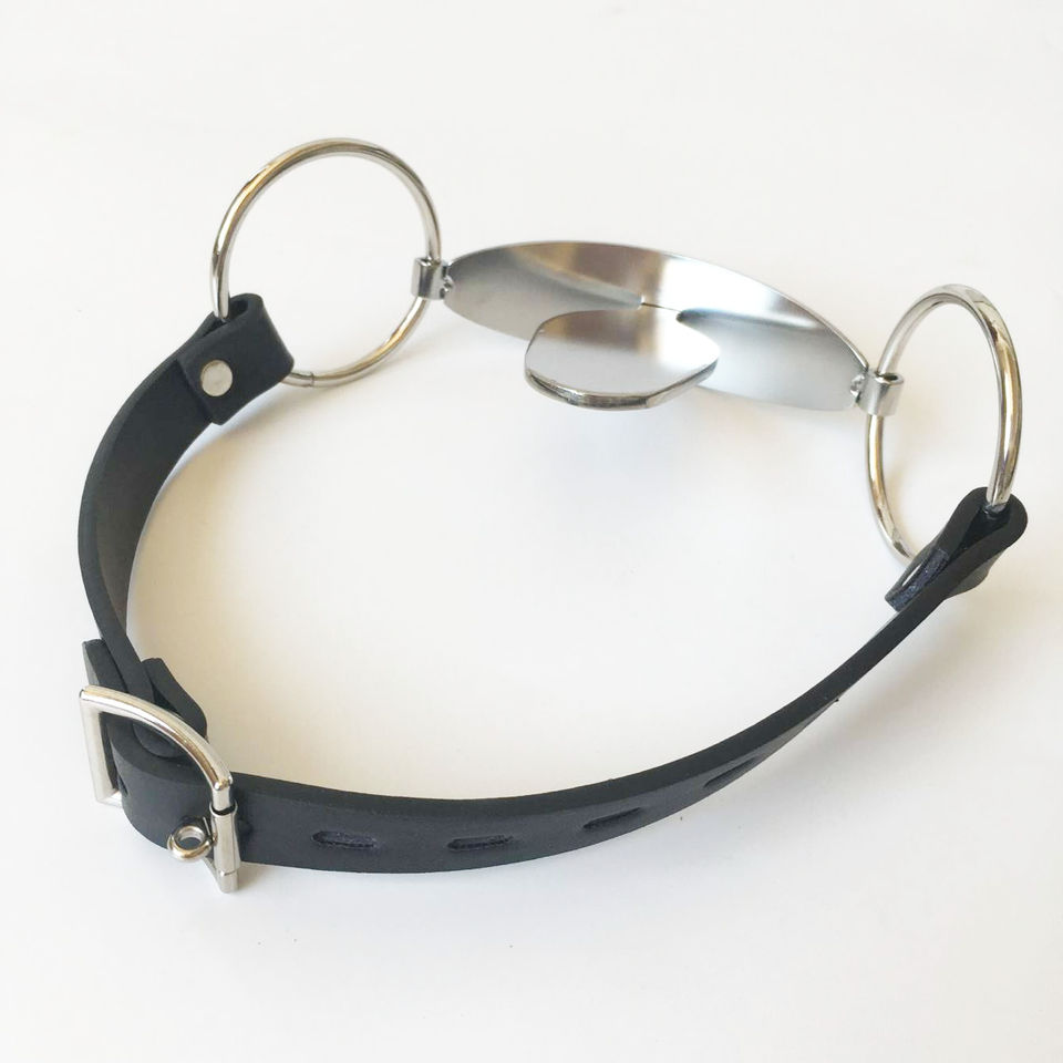 Stainless Steel Bondage Tongue Restraint Depressor Lockable Open Mouth ...