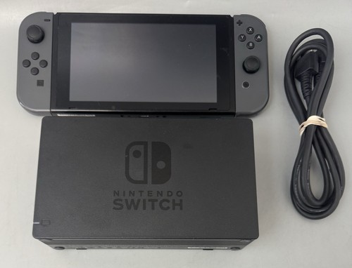 [Nintendo Switch] Handheld Console Grey Joy-Cons (HAC-001) Dock, HDMI ...