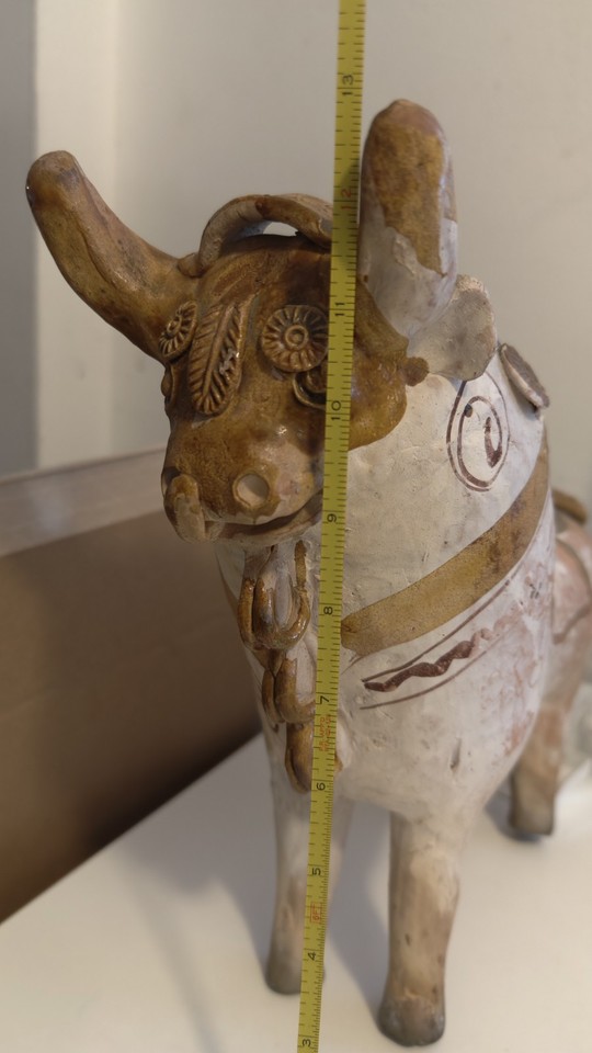 Antique Peruvian Torito De Pucara Bull Pottery Folk Art Ceremonial | eBay