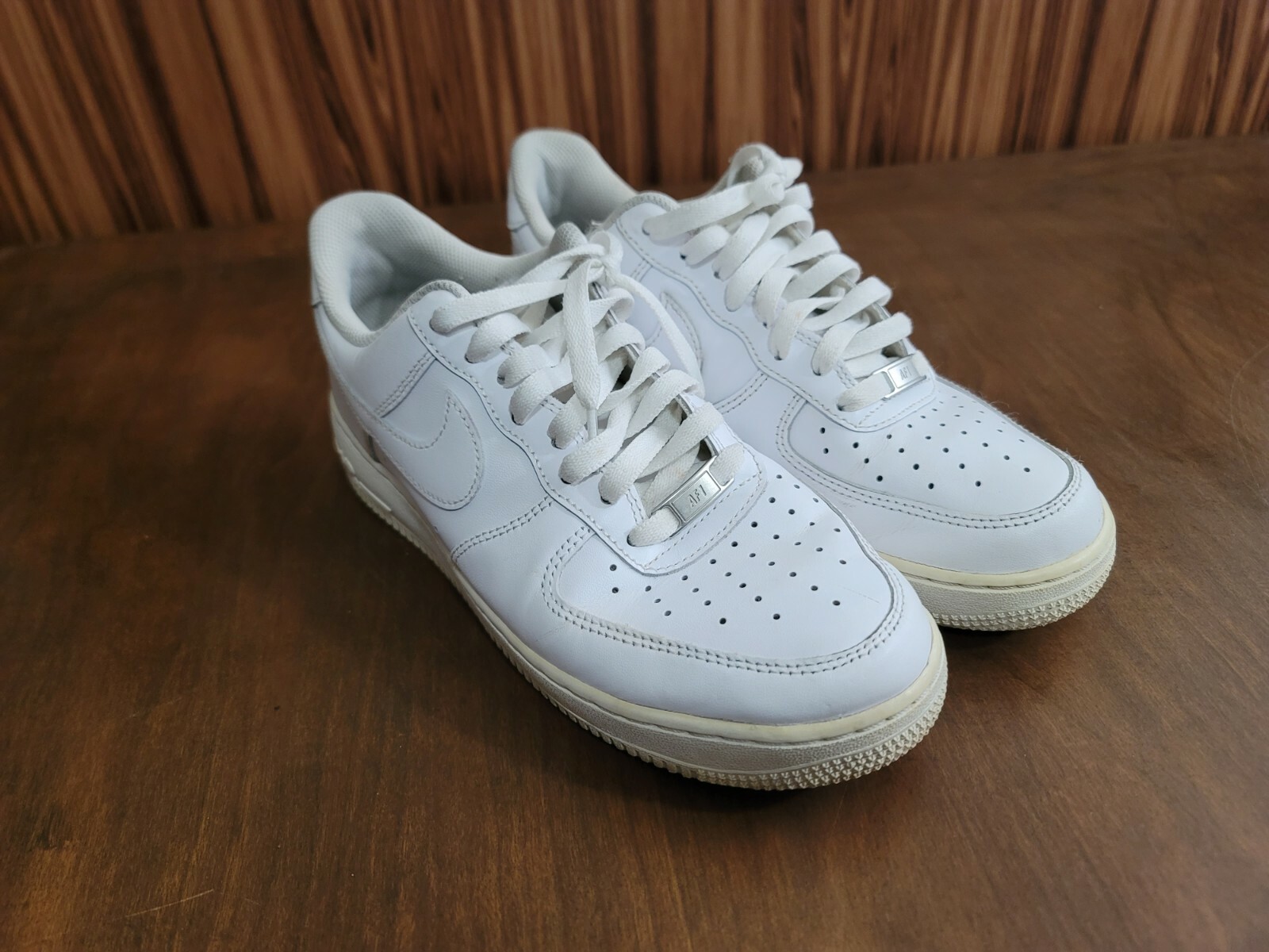 Nike Air Force One AF1 Triple White 07' Classic 316122-111 Size 8 | eBay