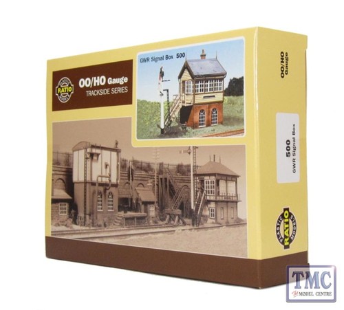 500 Ratio GWR Signal Box OO Gauge Plastic Kit | eBay