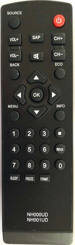 Emerson Sylvania NH001UD NH000UD Remote for RLC220SL1 LC320SL1 LC220SL1 ...