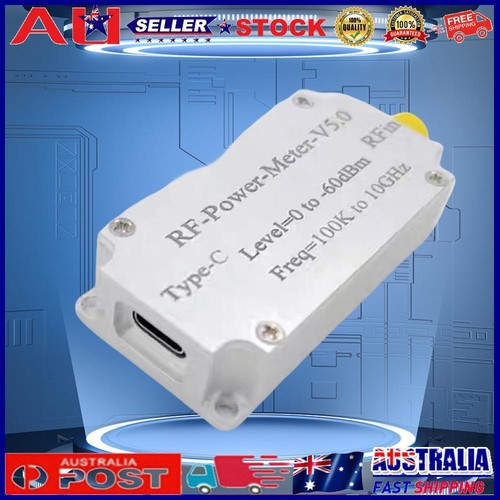 USB RF Power Meter Data Export 100K-10GHZ Portable Power Meter Up To ...