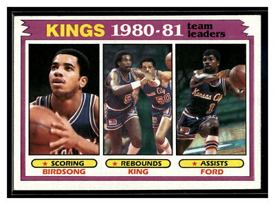 1981-82 Topps #54 Otis Birdsong / Reggie King / Phil Ford | eBay