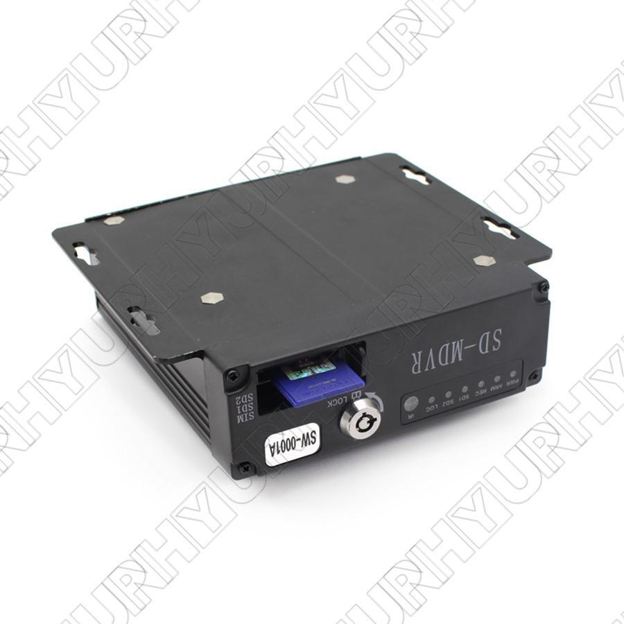 4CH Car DVR Video Recorder +7"Monitor + 4 Night vision Cameras For ...