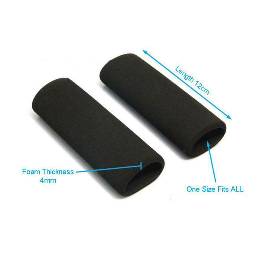 2Pcs Motorbike Motorcycle Anti Vibration Handle Bar Foam Comfort Slip ...